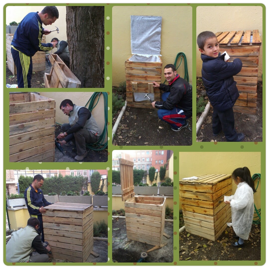 En el aula verde: La compostera