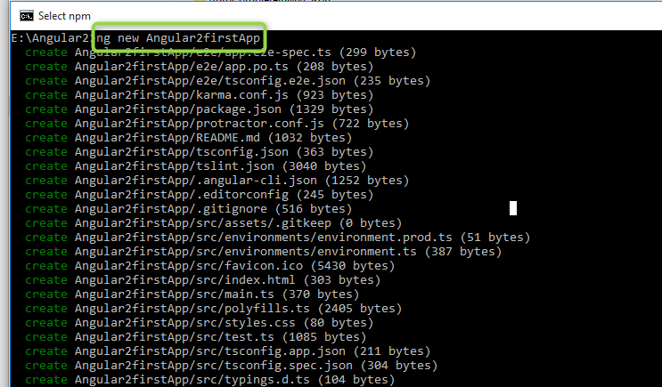 Setup Angular 2.0 Application using Angular CLI - Dot Net Techpoint
