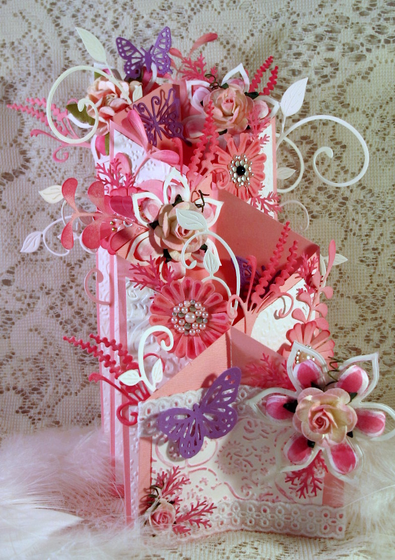 DAR'S CRAFTY CREATIONS: Double Zig-Zag Card Challenge