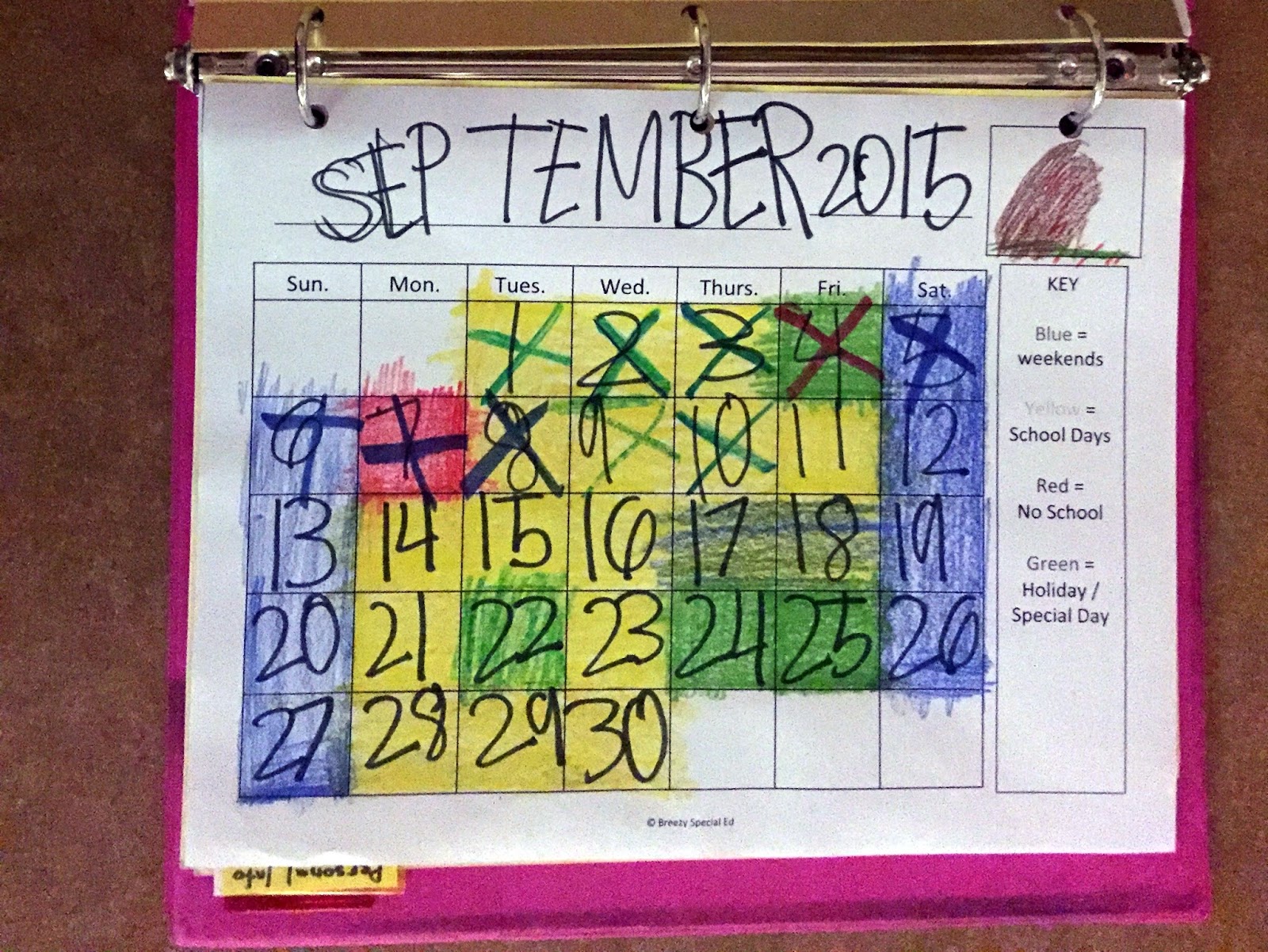 Morning Binders in the Special Education Classroom - Breezy Special Ed