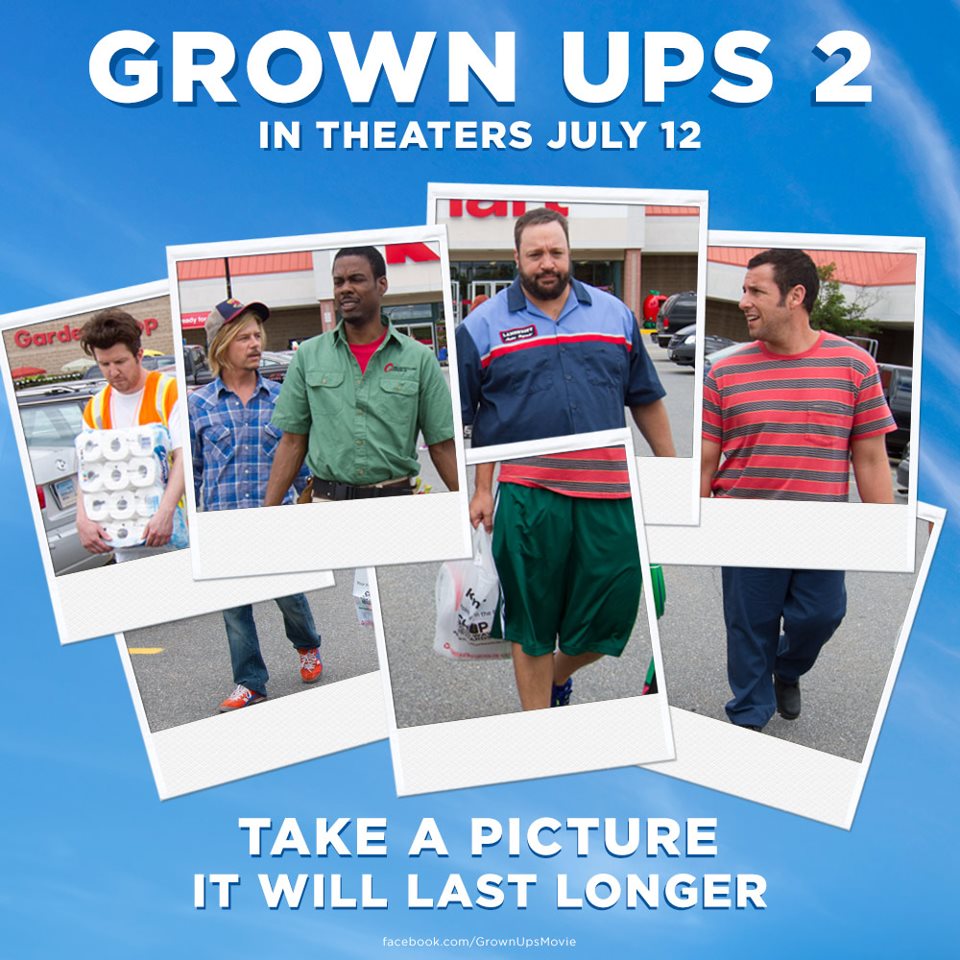 Movie Poster 101: Grown Ups 2 Movie Posters