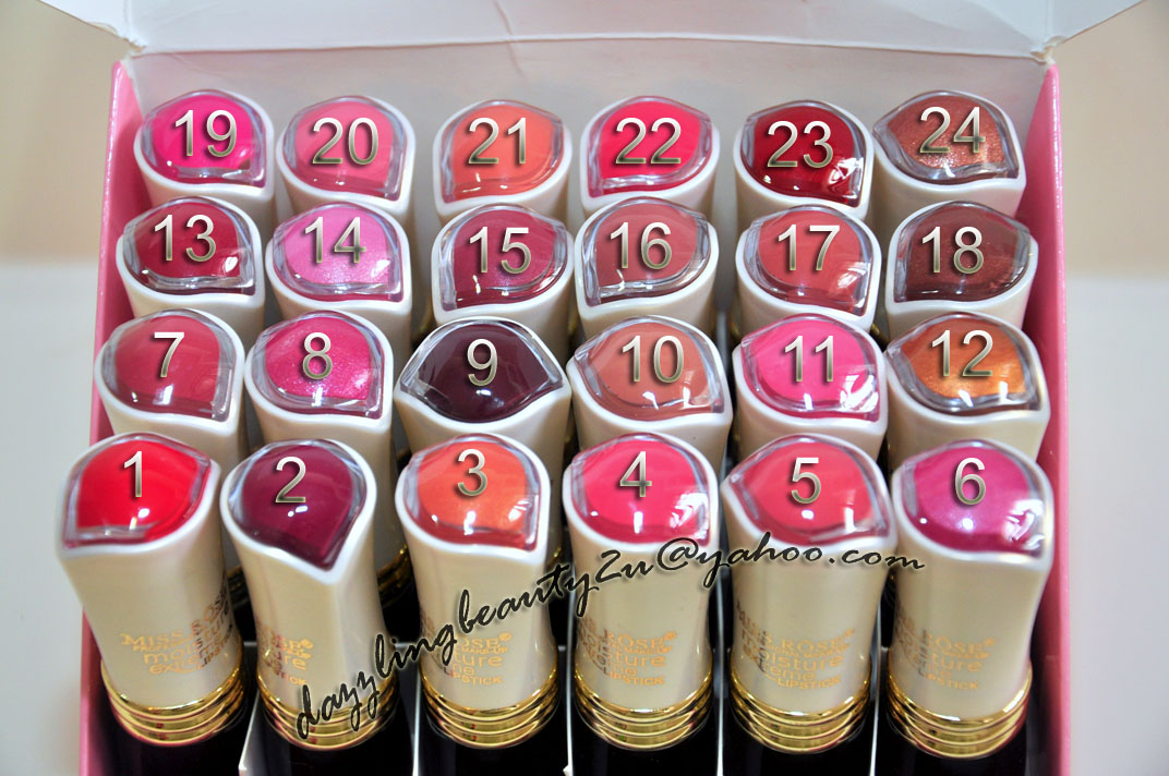 Most Dazzling Bridal & Makeup Collection: Miss Rose Lipstick~HARI RAYA ...