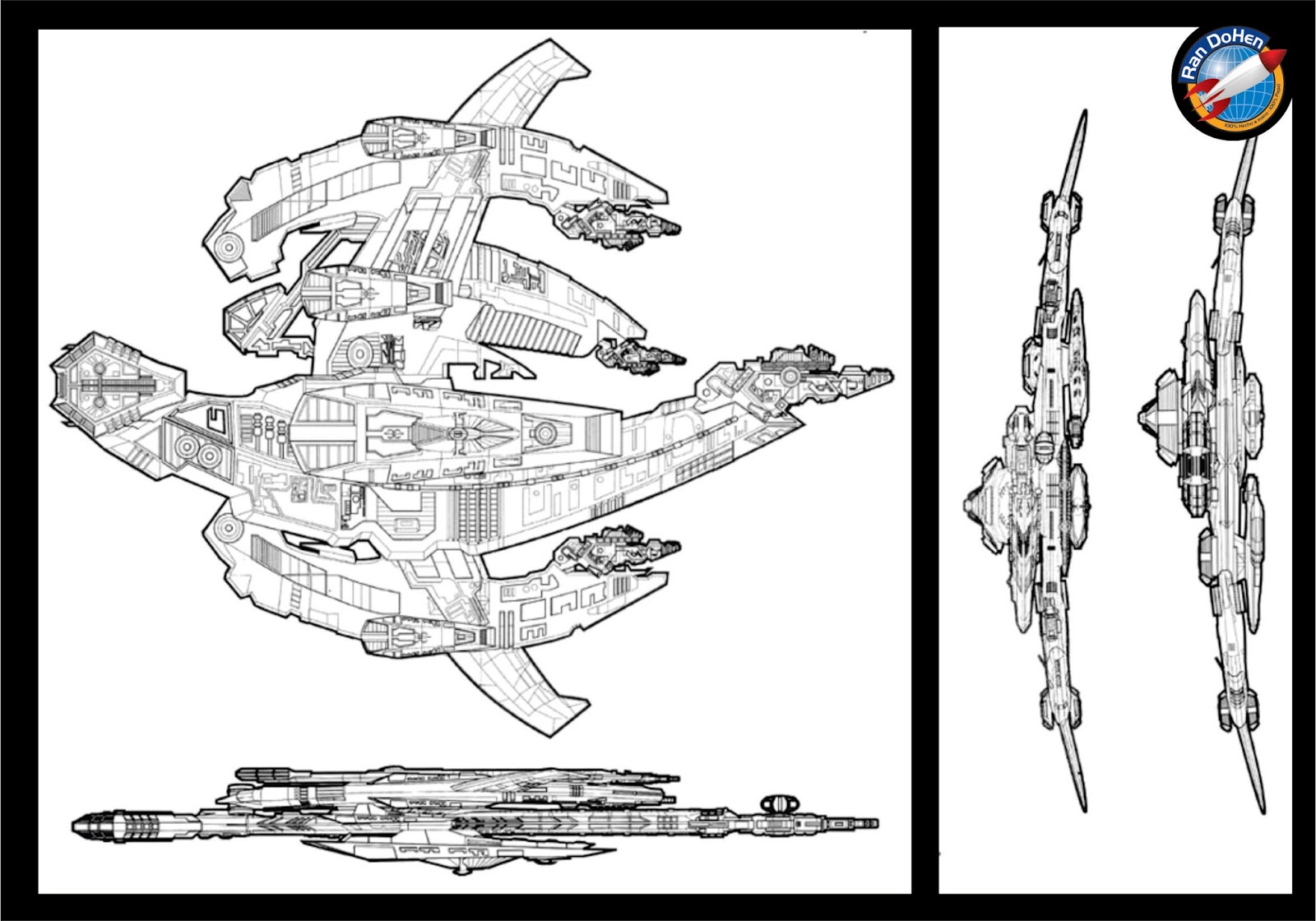 Capitan Ran Dohen: Star Trek - Breen warship- Fases de Construcción