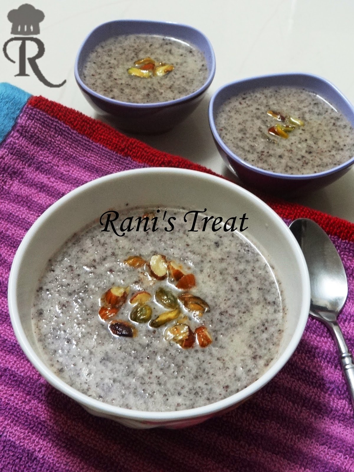 Rani's Treat: Finger Millet Flakes Kheer | Ragi Aval Payasam |Ragi Poha ...