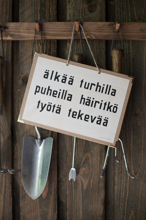 Diagnoosi:sisustusmania: Pieni kylttikauppa