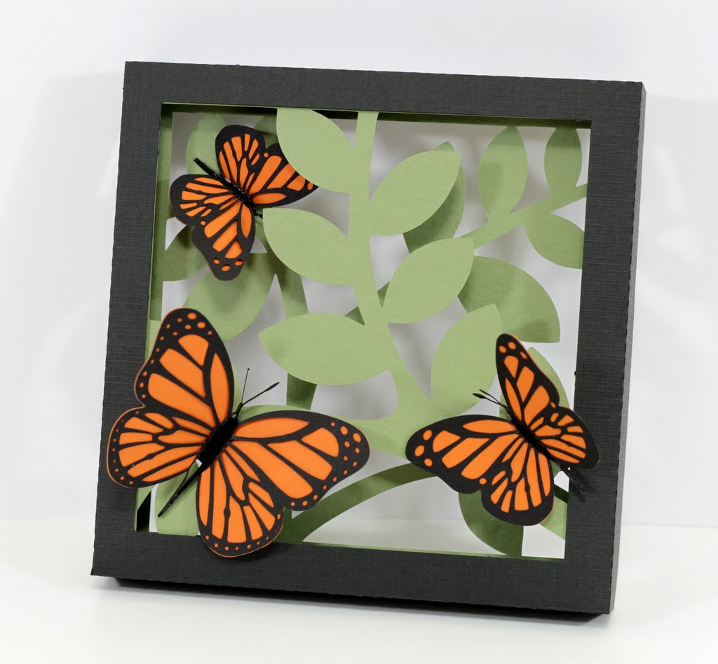 The Paper Boutique Butterfly Shadow Box The Paper Boutique Butterfly Shadow Box