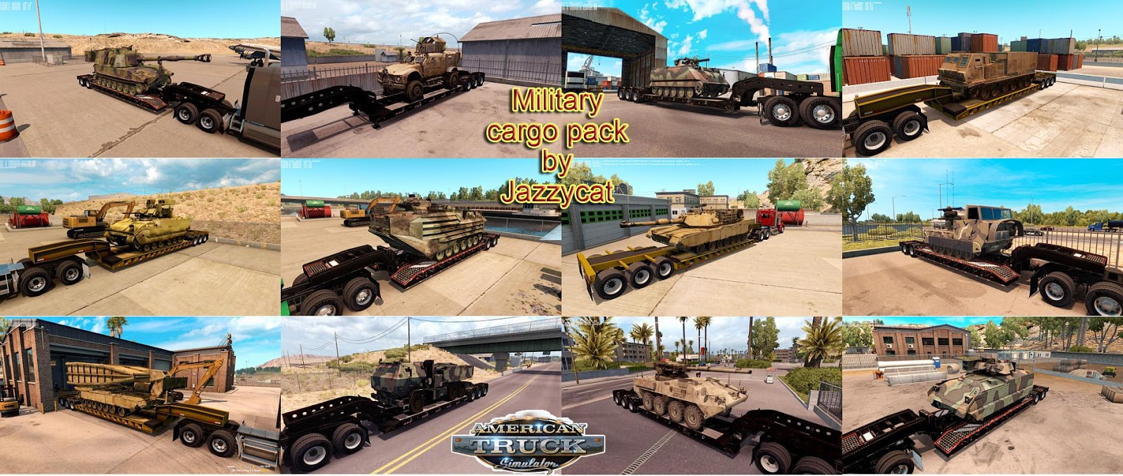 Pack de Cargas Militares V.1.3.11! (V.1.45.X) - American Truck ...