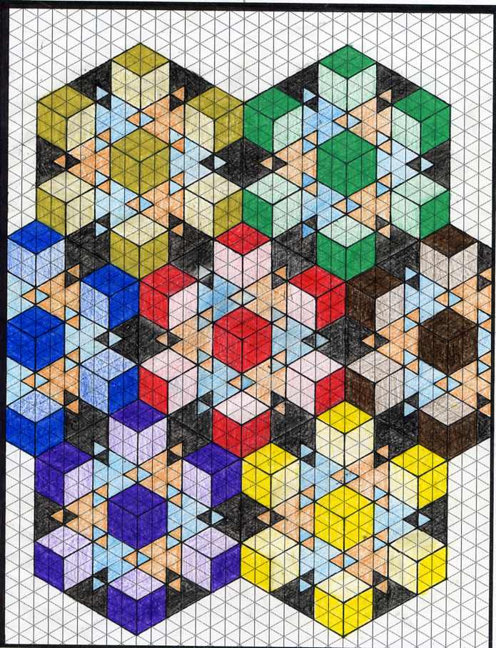 El Blog de Plástica de la Anunciación: Composiciones modulares 3º ESO 2014/2015