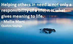 Helping Others Quotes And Sayings | Quotes-Sayings-Proverbs