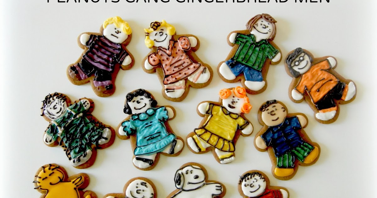 Sugar Swings! Serve Some: Peanuts Gang Gingerbread Men - Gingerbread ...