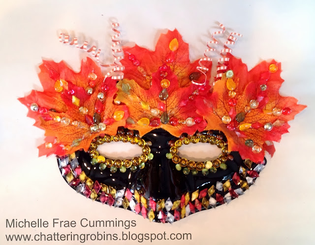 Faerie * Dust * Dreams: Fall Harvest Masquerade Mask