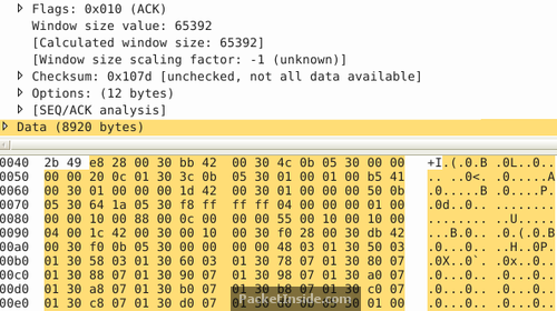 PacketInside / 네트워크 패킷 분석 블로그: 점보프레임(Jumbo Frame)으로 전송속도 높이기