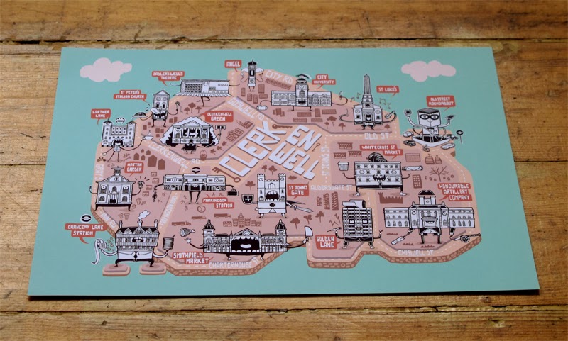 Agustin Coll: A Map Of Clerkenwell