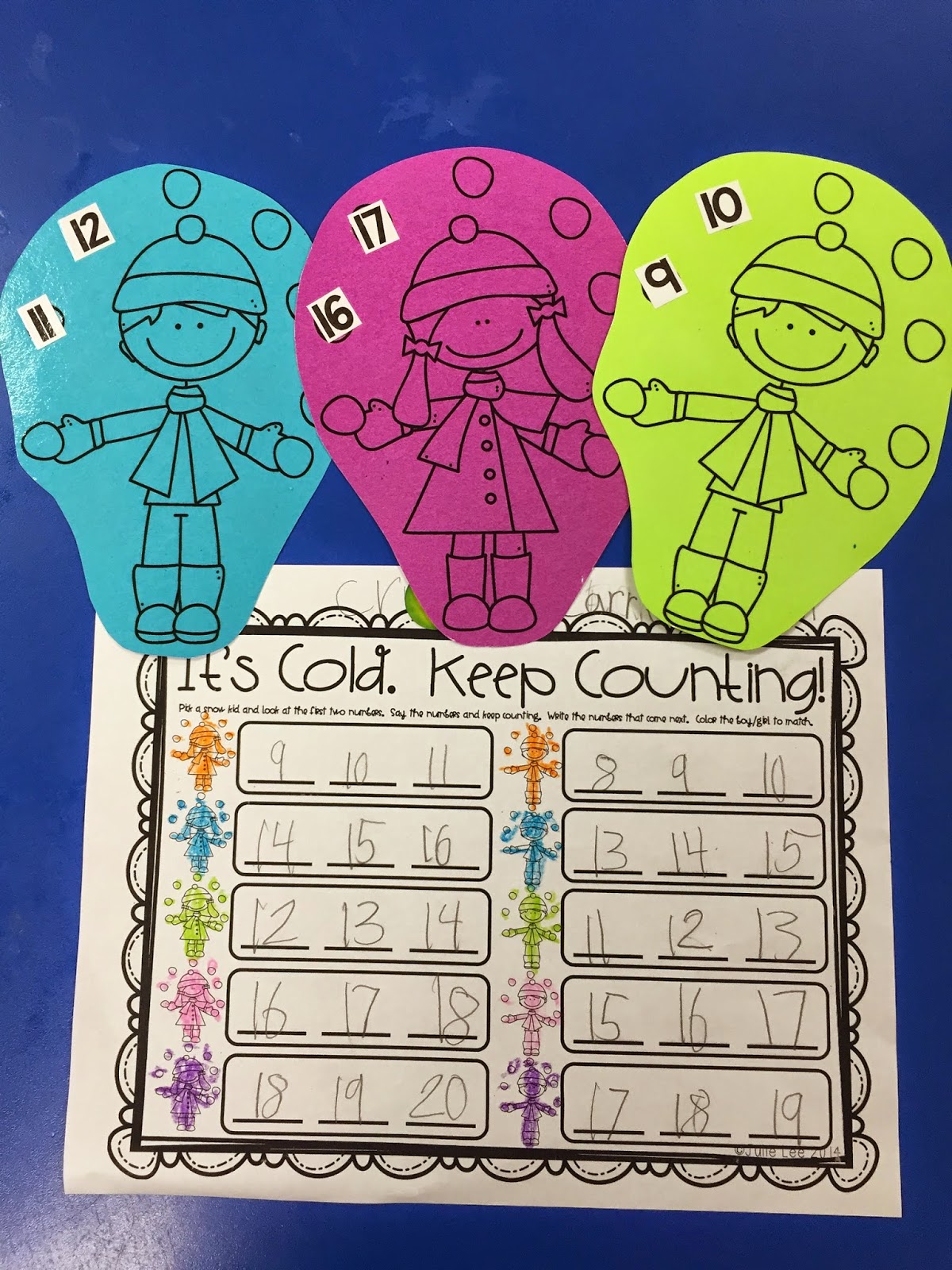 Mrs. Lee's Kindergarten: NEW Wintertastic Fun Centers!