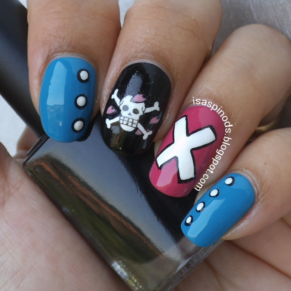 Little Fairy: Nail Art: Chopper de One Piece en Colaboración con Lady Queen