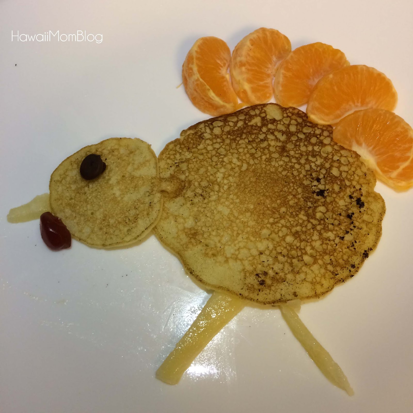 Hawaii Mom Blog: Thanksgiving Turkey Pancakes