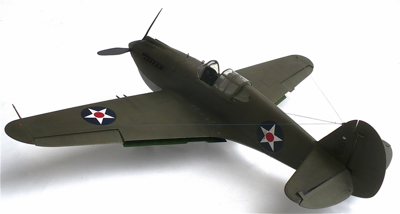 The Great Canadian Model Builders Web Page!: Curtiss P - 40B Warhawk - 2