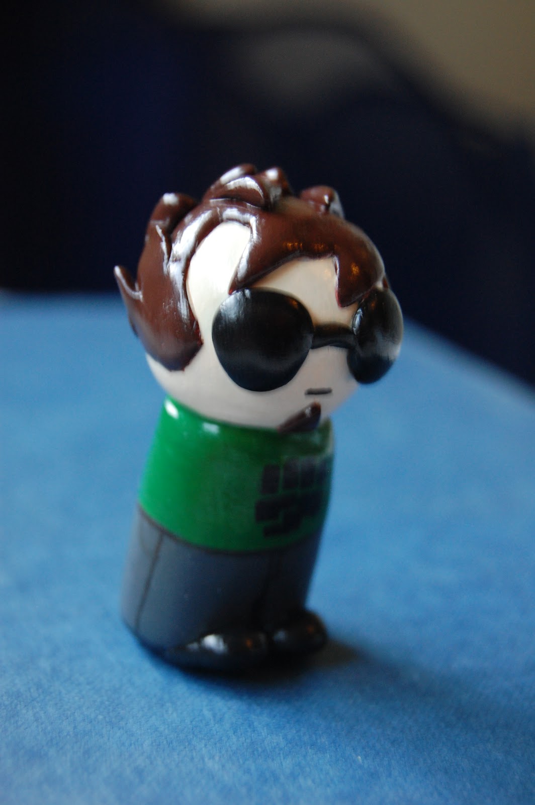 Praxis Descends: Custom Homestuck Figure: The Knight of the Void