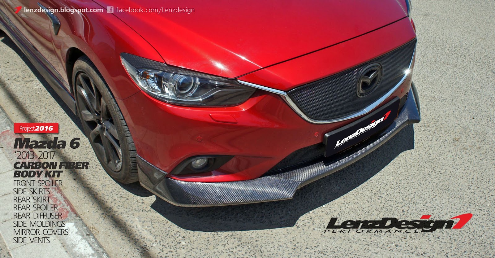 Mazda 6 GJ Lenzdesign Bodykit 2013-2018