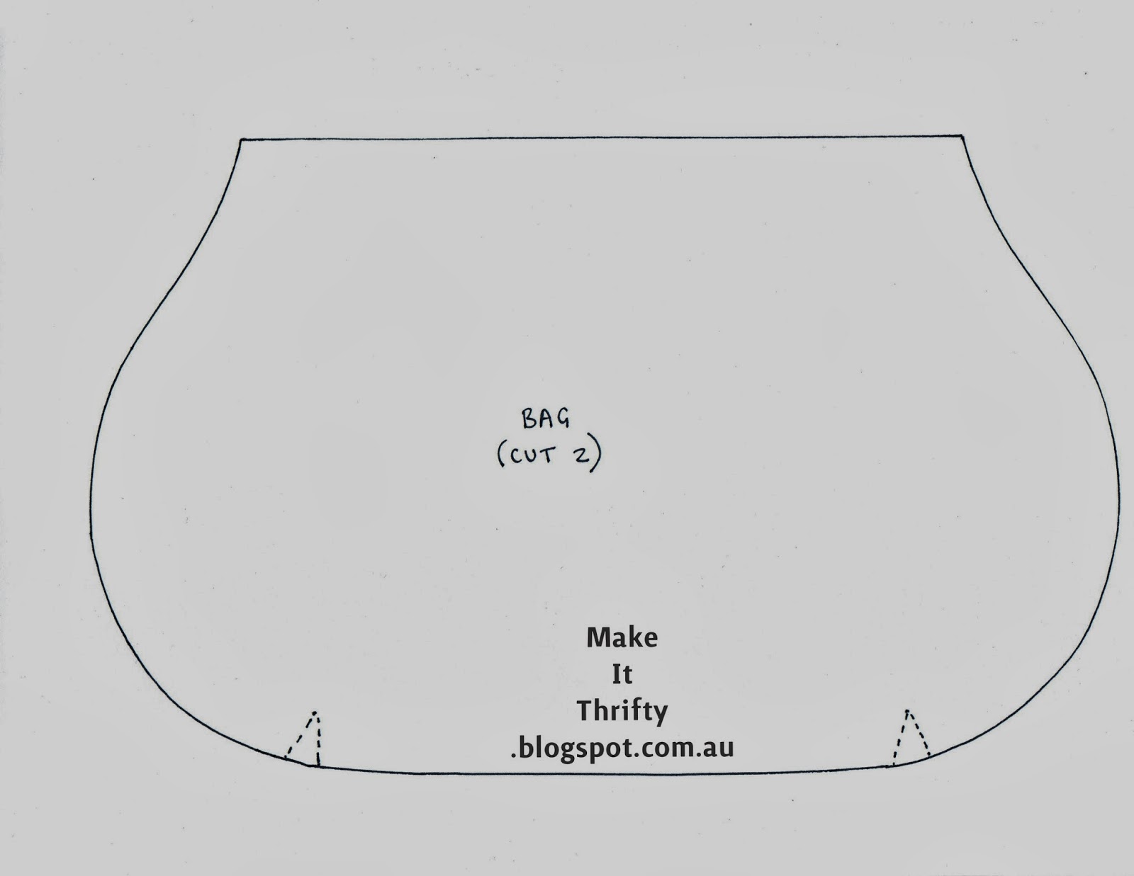 Make It Thrifty: DIY Cross Body Bag