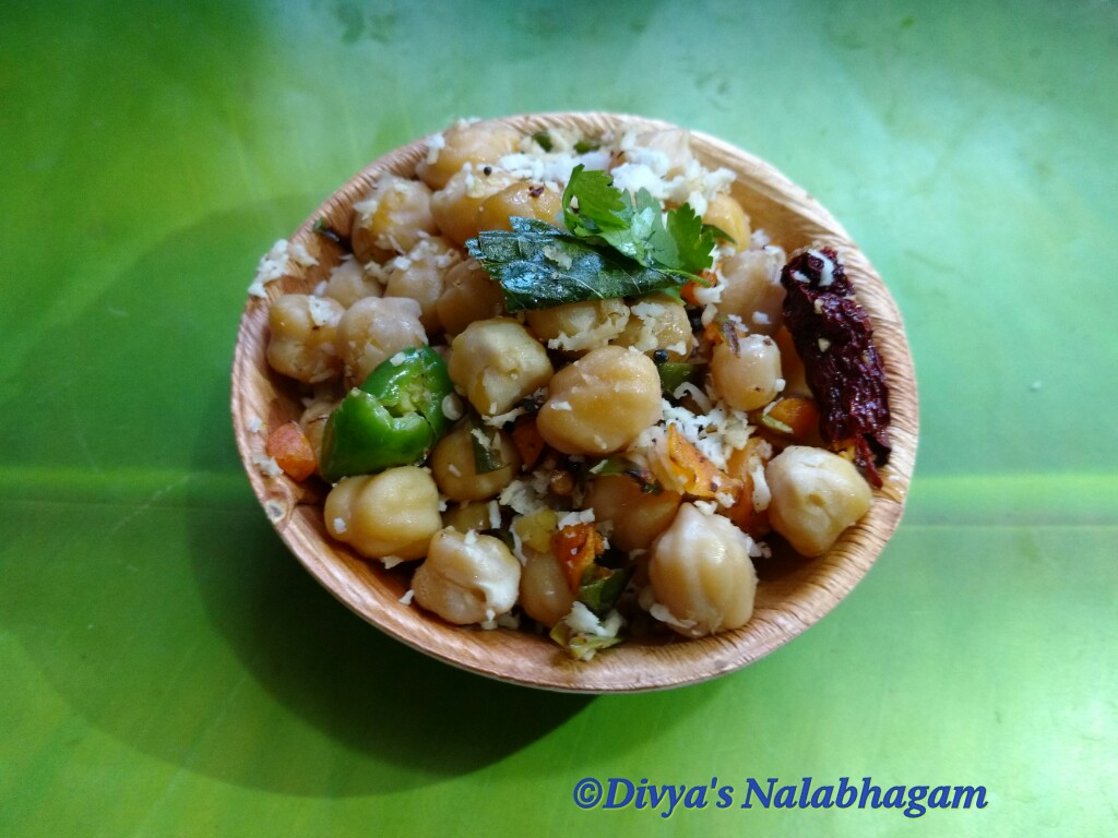 Mixed Vegetables And Channa Sundal - Divya's Nalabhagam