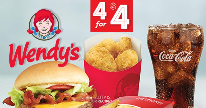Earl Cooks Etc.: Earl Eats Wendy's Four for $4 - A Review