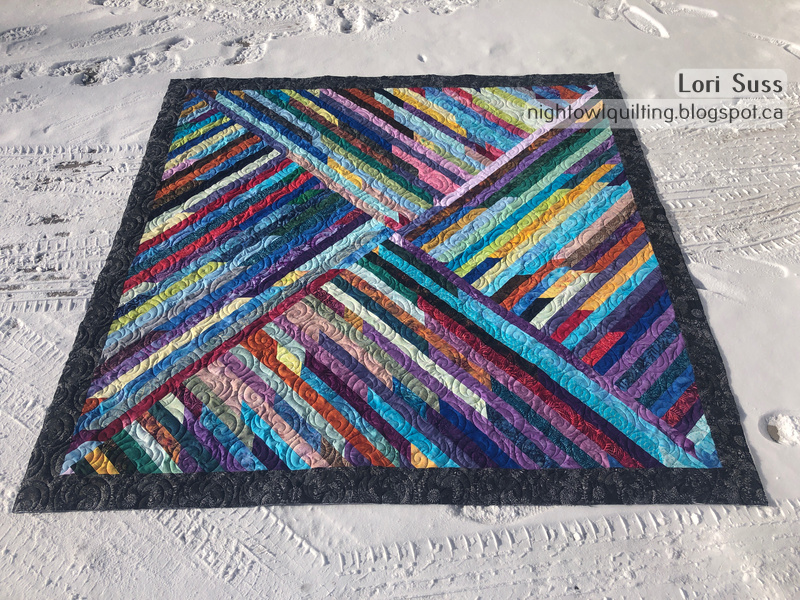 Night Owl Quilting & Dye Works: Dignity Quilt & Jelly Roll Race Variation