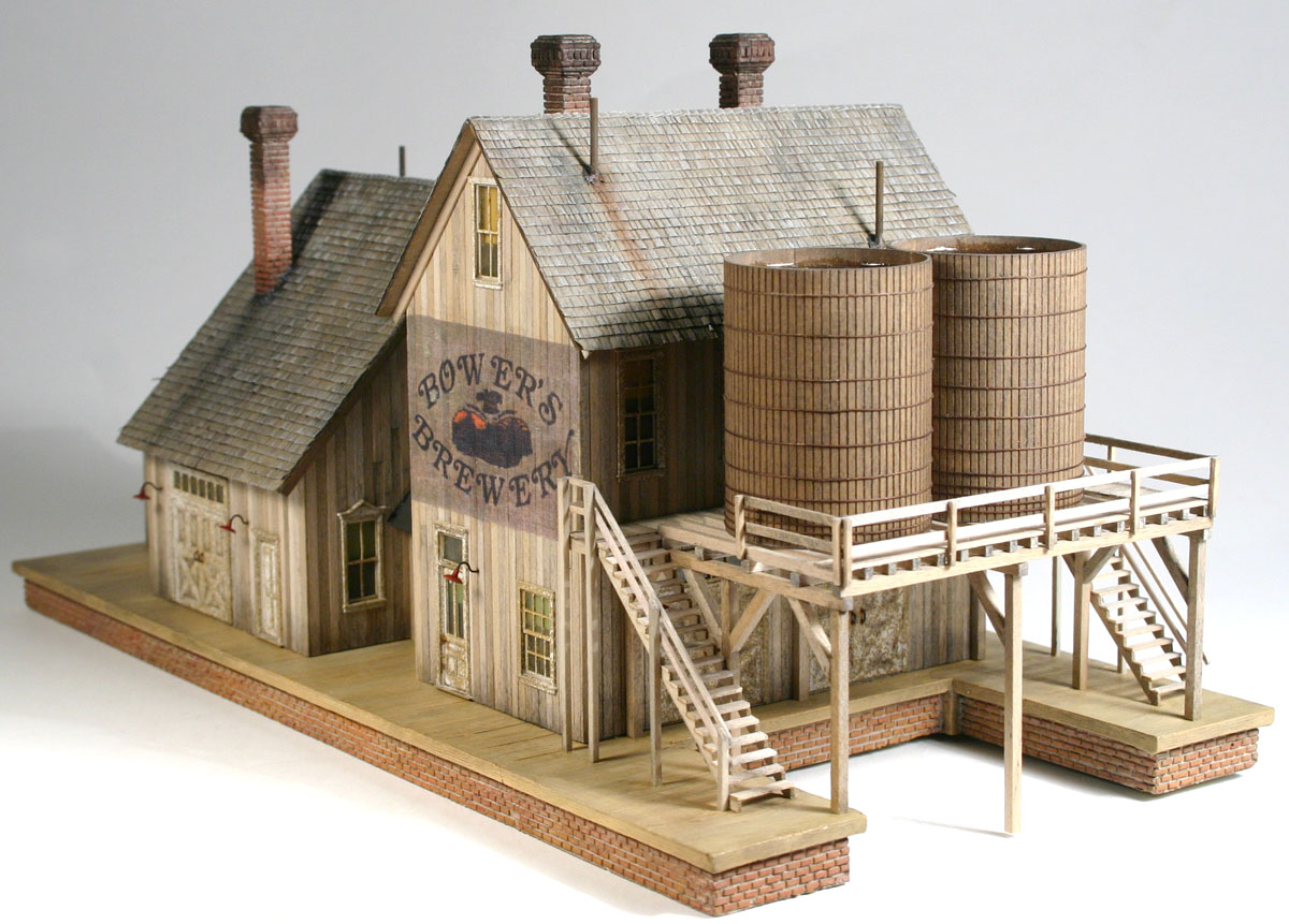 Vilius's scale modeling endeavors: Building Bower's Brewery by ...