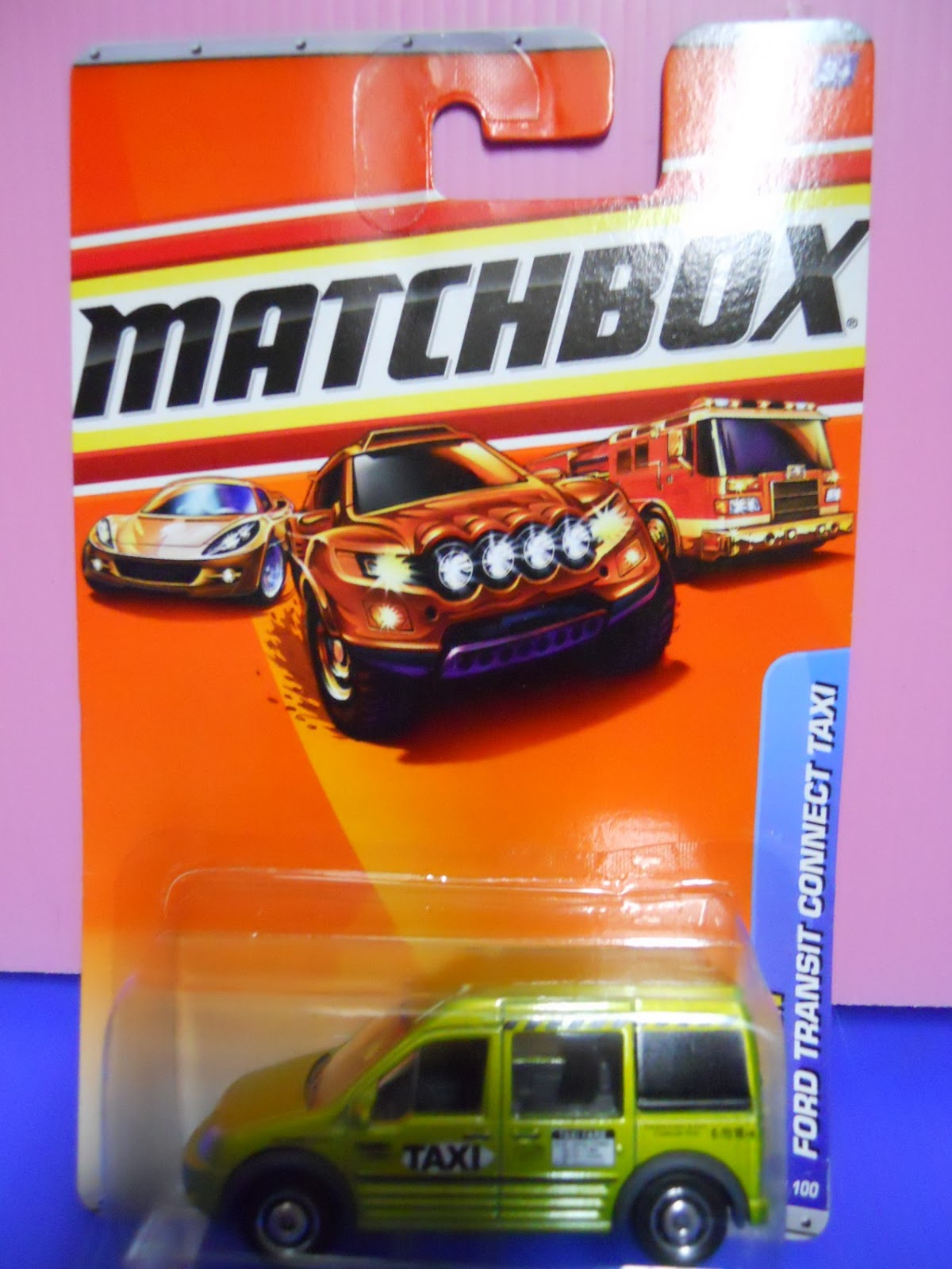 Dexters Diecasts (DexDC): Matchbox 2010 #59 ~Ford Transit Connect Taxi ...