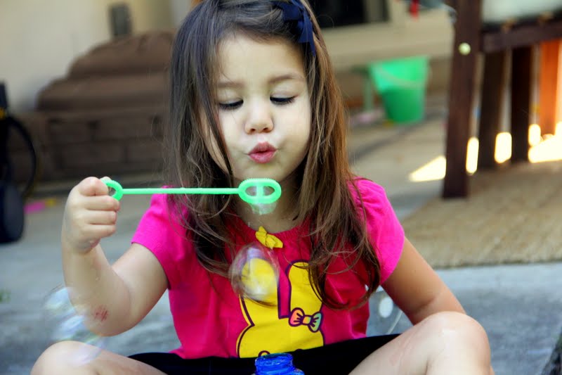 More Fun With An Apron: Wordless Wednesday- Bubbles and Puppies