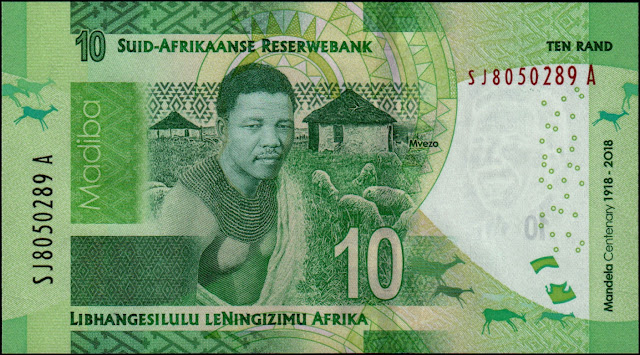 My Currency Collection: South African Currency 10 Rand Commemorative ...