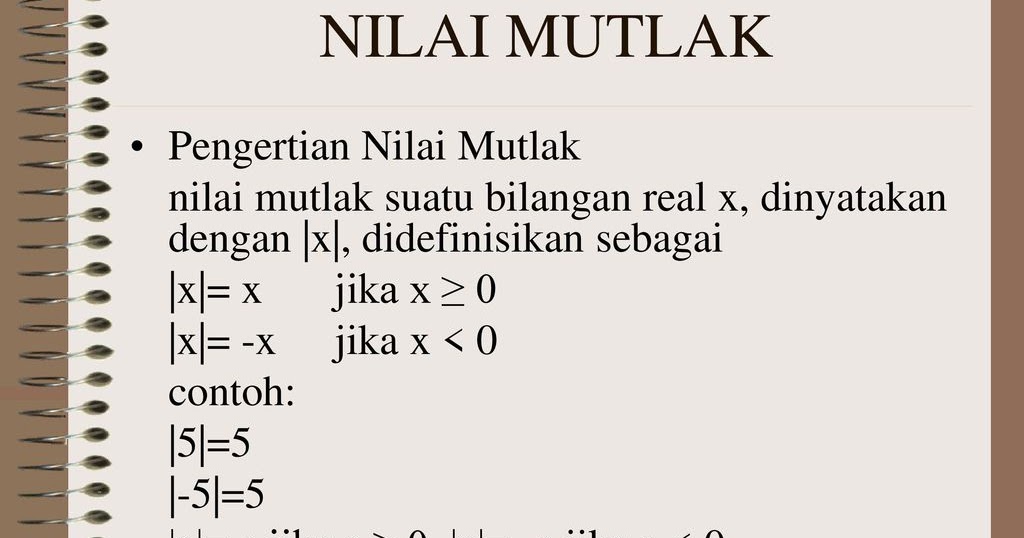 Perpekstif Harga Mutlak Di Dalam Islam - KoMath