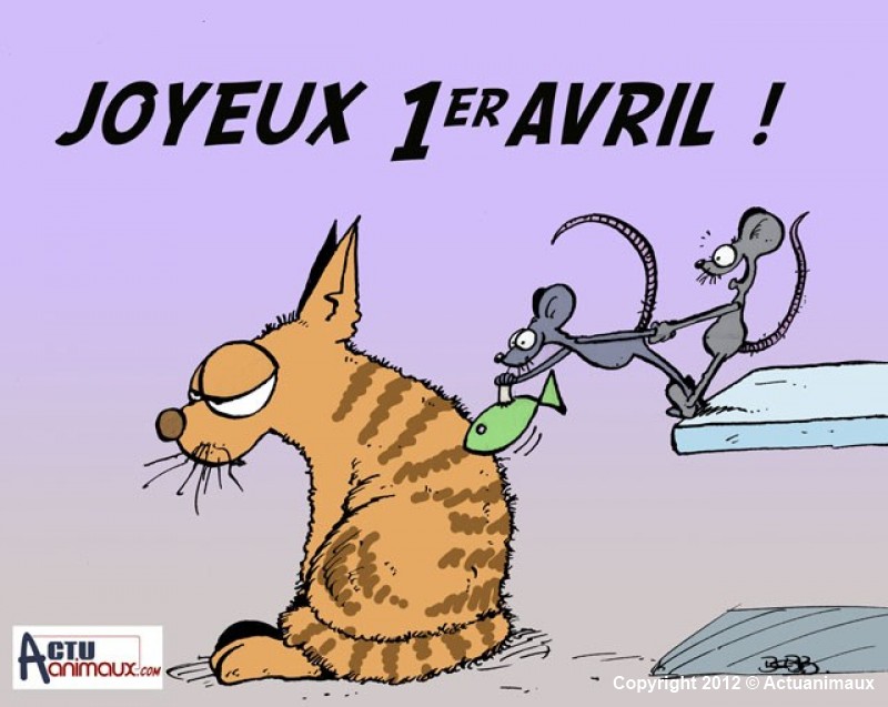 Et comme nous sommes le 1er avril: poisson d'avril!