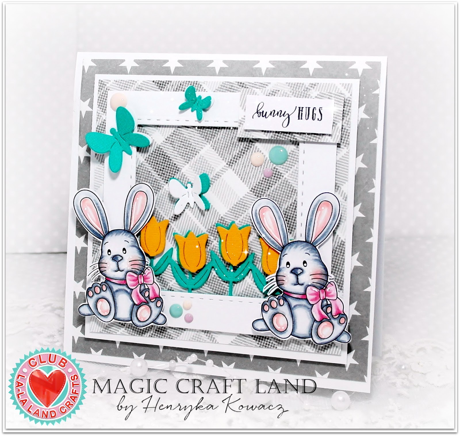 Magic Crafts by Henryka: Club La-La Land Crafts - April 2017...Klub Kit ...