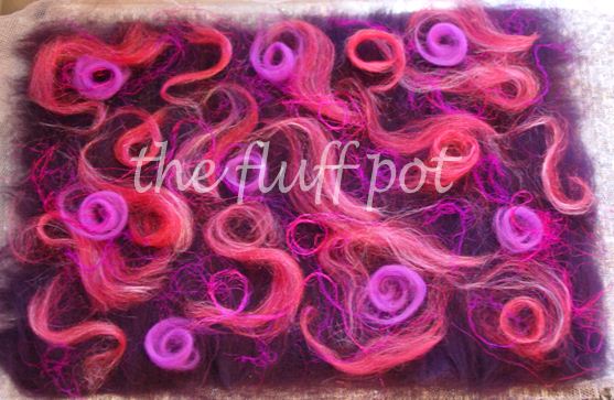 The Fluff Pot: Flat Felt Piece