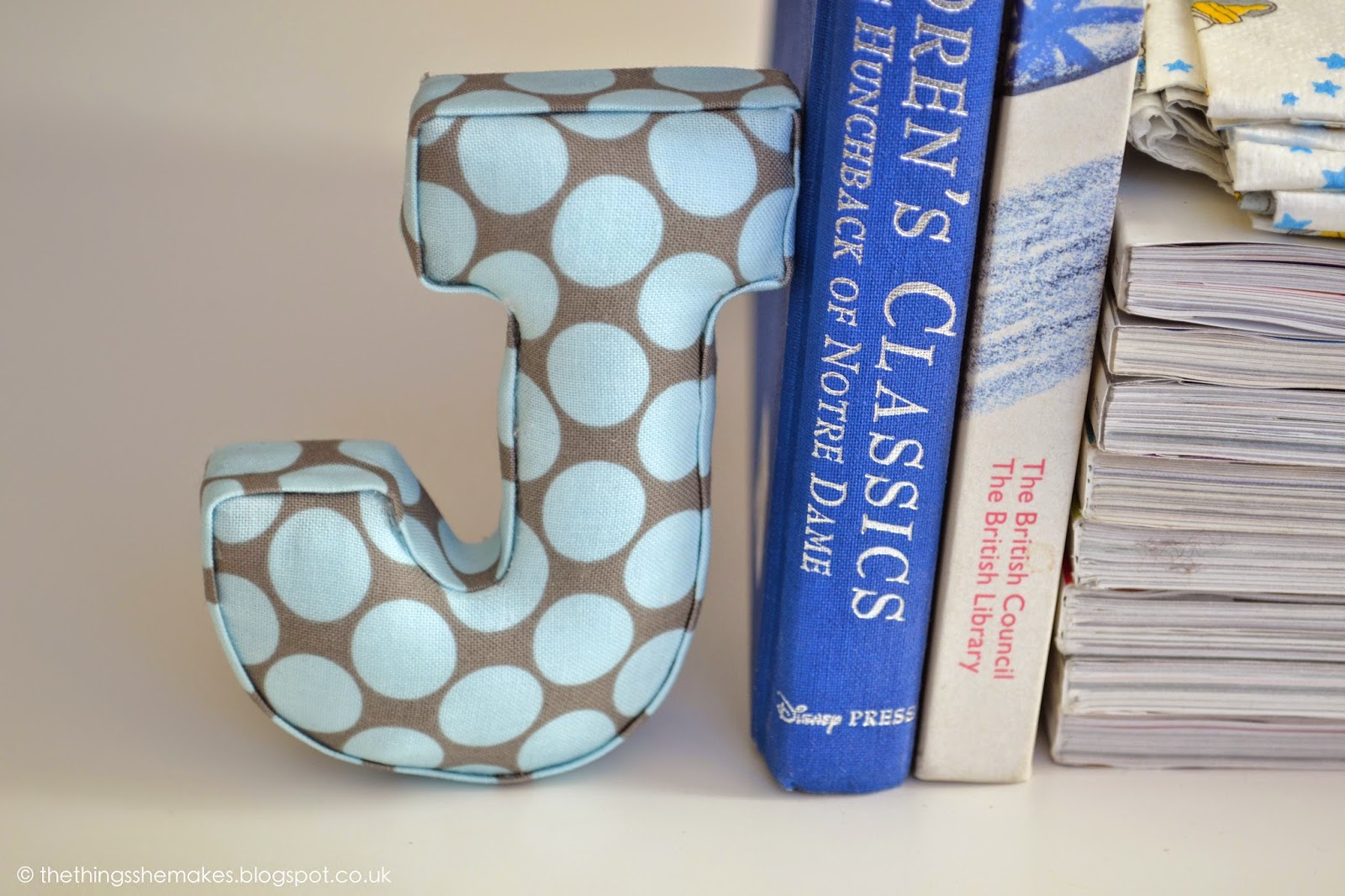 How to Make Padded Letters | The Things She Makes
