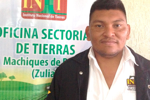 Johny Rivera, nuevo jefe del INTI en Machiques anuncia apertura de ...