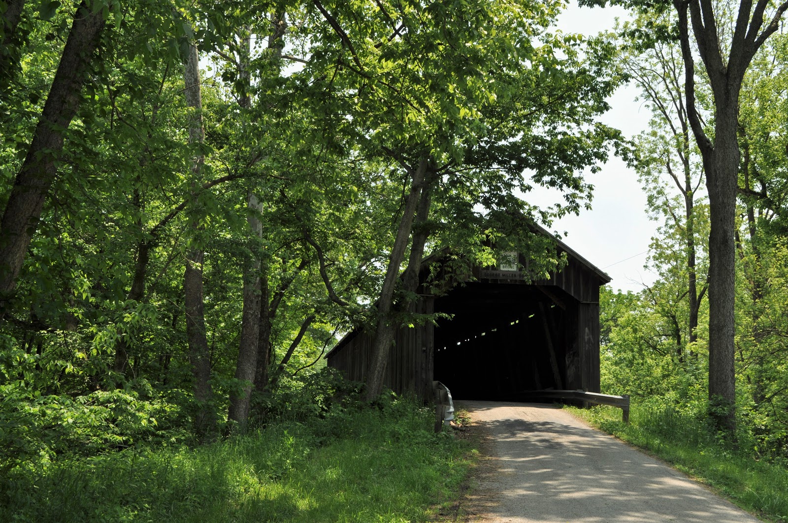 COVERED BRIDGES IN OHIO +: GEORGE MILLER COVERED BRIDGE - RUSSELLVILLE ...