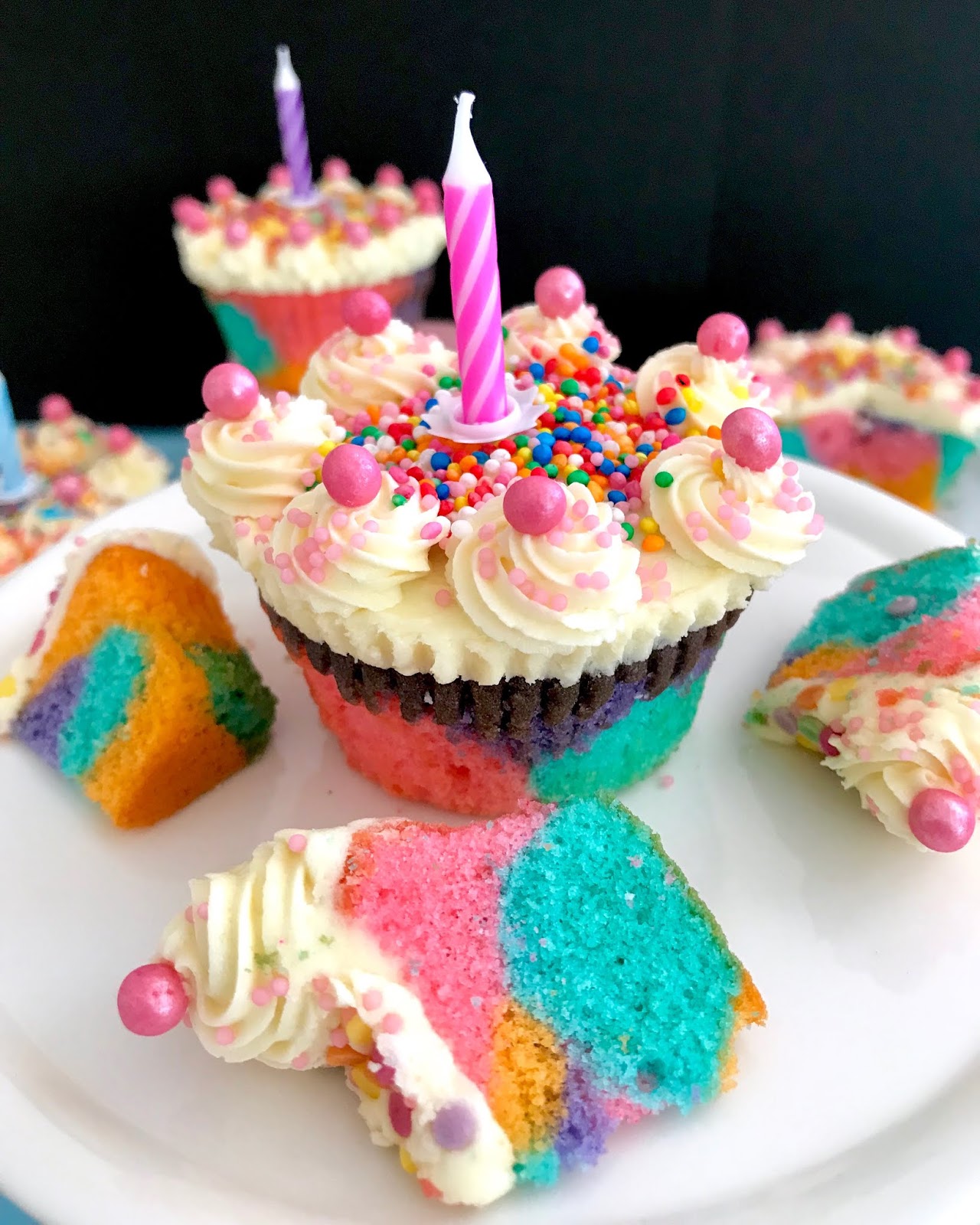 Birthday Cake Cupcakes