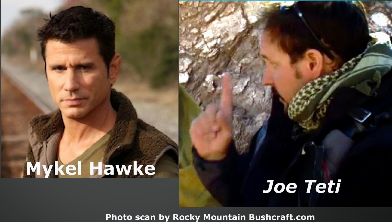 Rocky Mountain Bushcraft: Dual Survival star Joe Teti sues Mykel Hawke ...