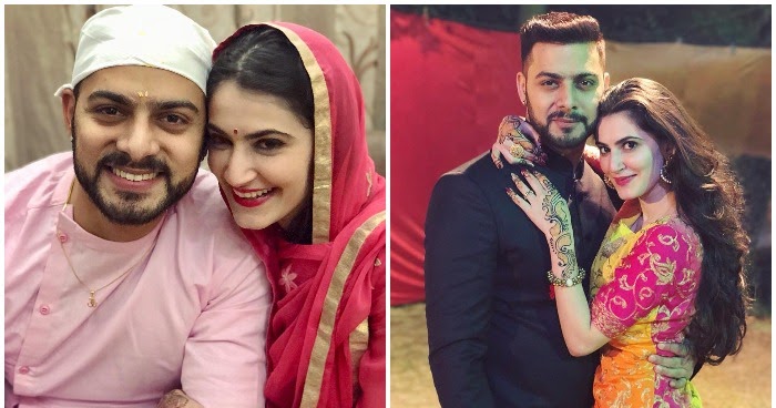 Television actor Karam Rajpal's Roka ceremony with Shivaleeka | Indian ...