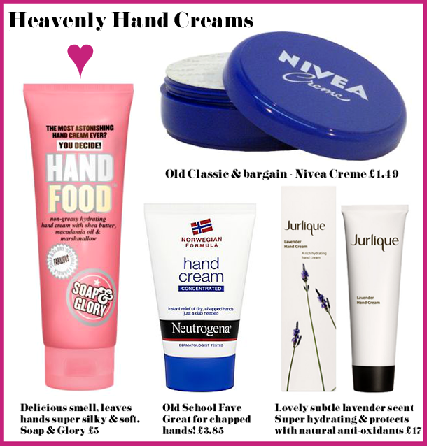 A BRIT GREEK: SAVE YOUR SKIN: HEAVENLY HAND CREAMS
