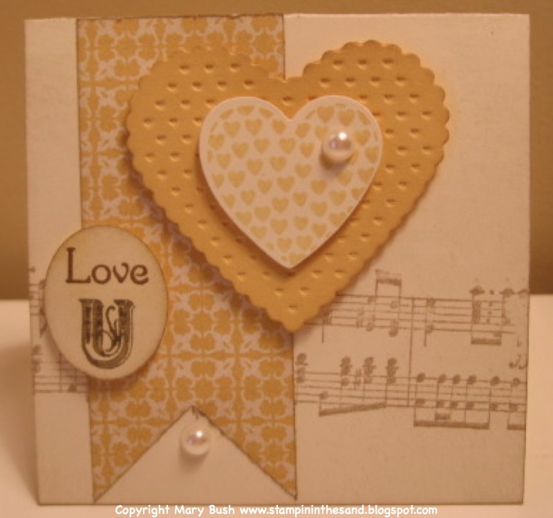 Stampin' in the Sand: Tea for Two Love Notes