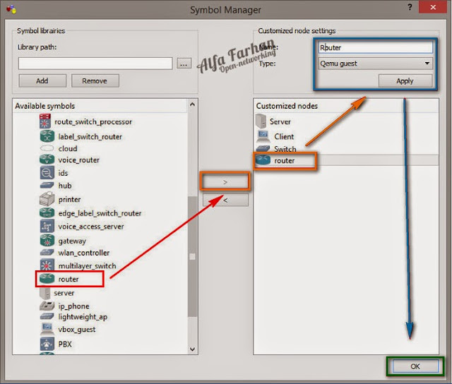 Belajar GNS3 - 2 : Install MikroTik Di Qemu GNS3 ~ Open Networking