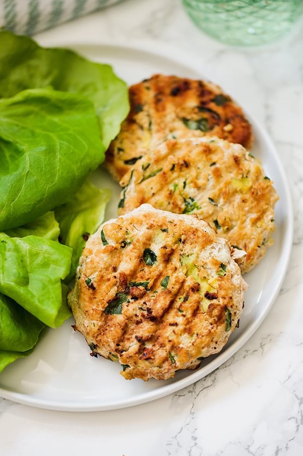 Spinach Avocado Chicken Burgers (Whole30, Paleo, AIP) - Recipes Food
