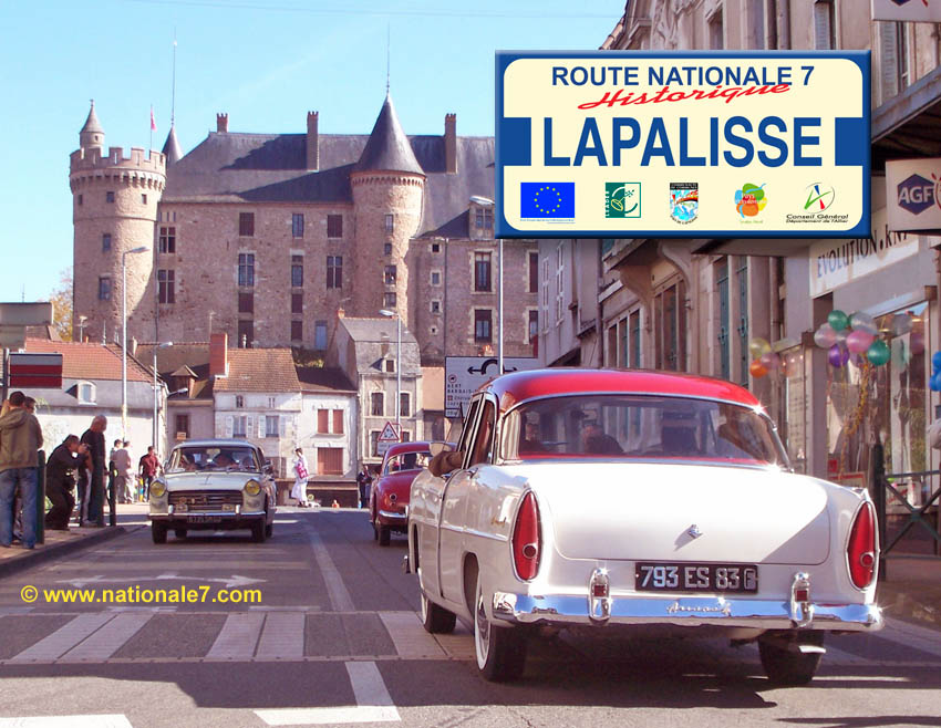 La Route Nationale 7: Inauguration de la RN7 Historique à Lapalisse