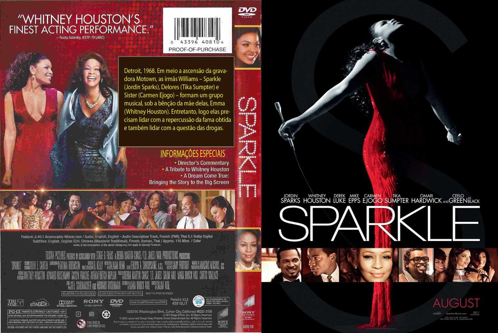Capas de Filmes Musical: Sparkle