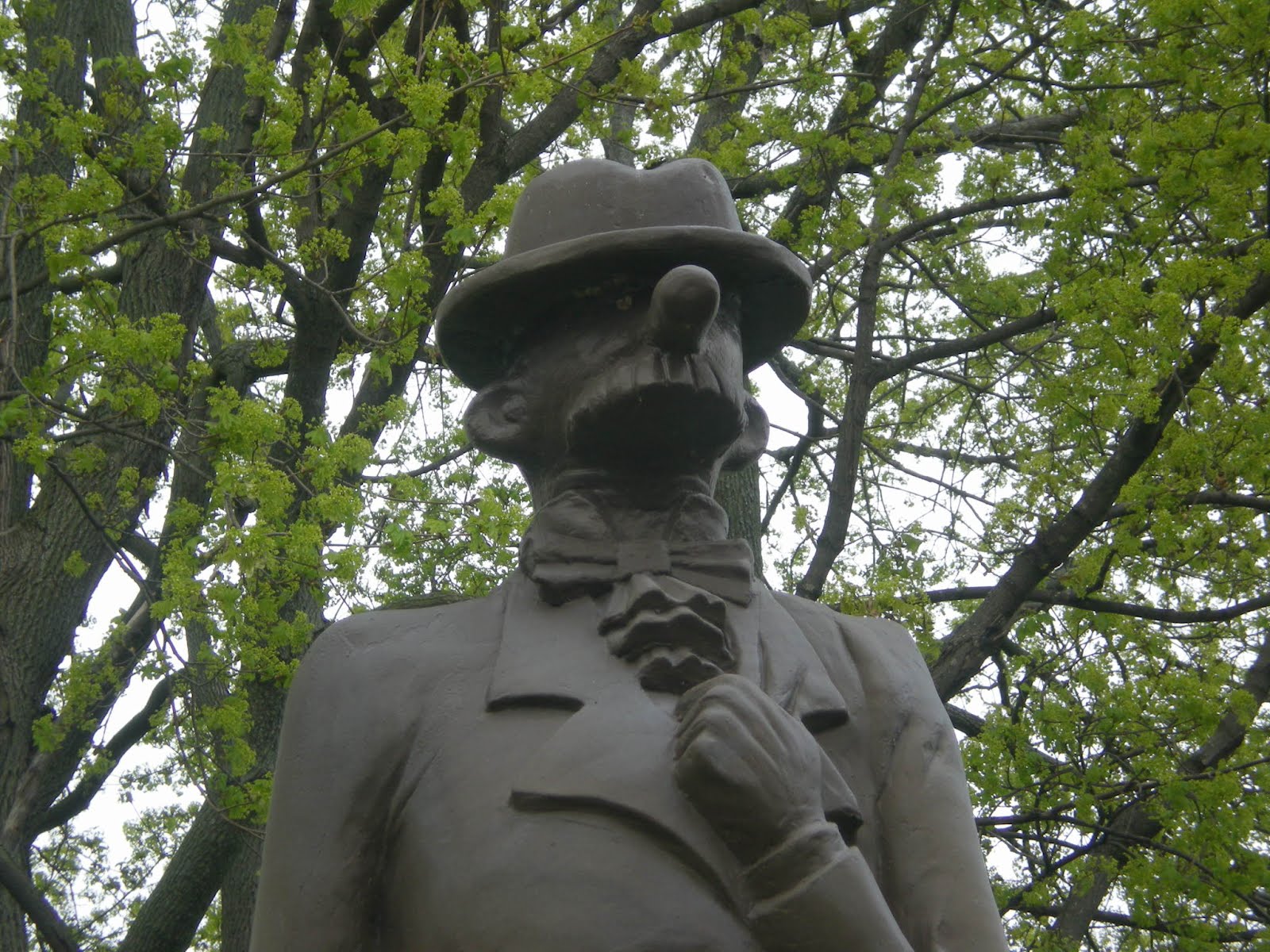 Been There, Seen That: Andy Gump in Bronze