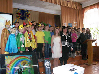 Olha Marchuk. English Language Teacher : Виховні заходи з англійської