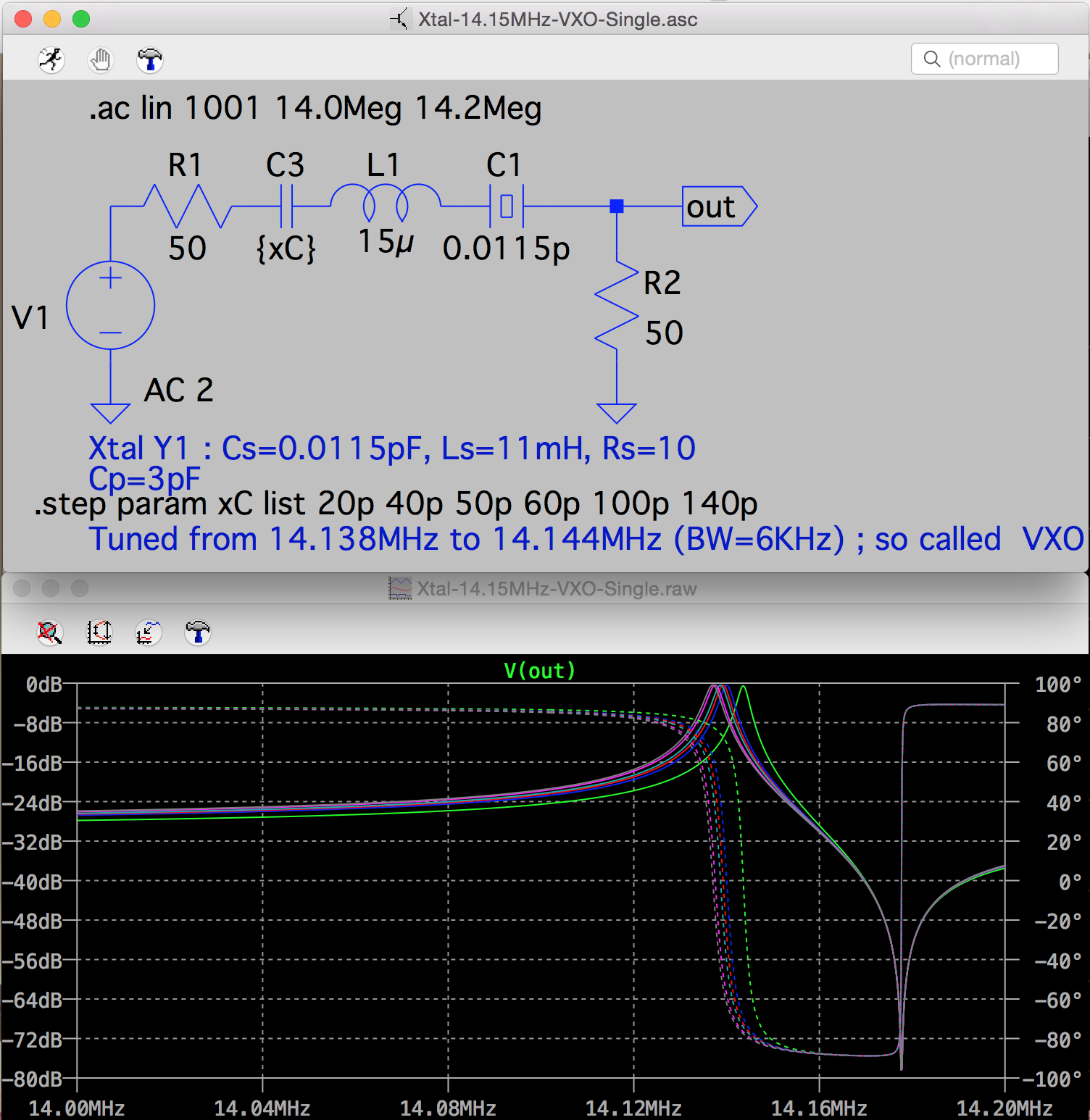 Designing Radios, Electronics. /通信装置設計入門・学習: VXO式/Super VXO式 周波数可変型 水晶 ...